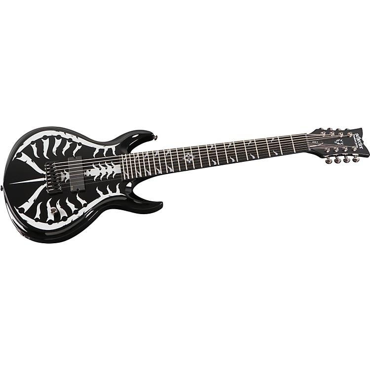 Schecter Guitar Research Devil Spine-8 Electric Guitar | Music123