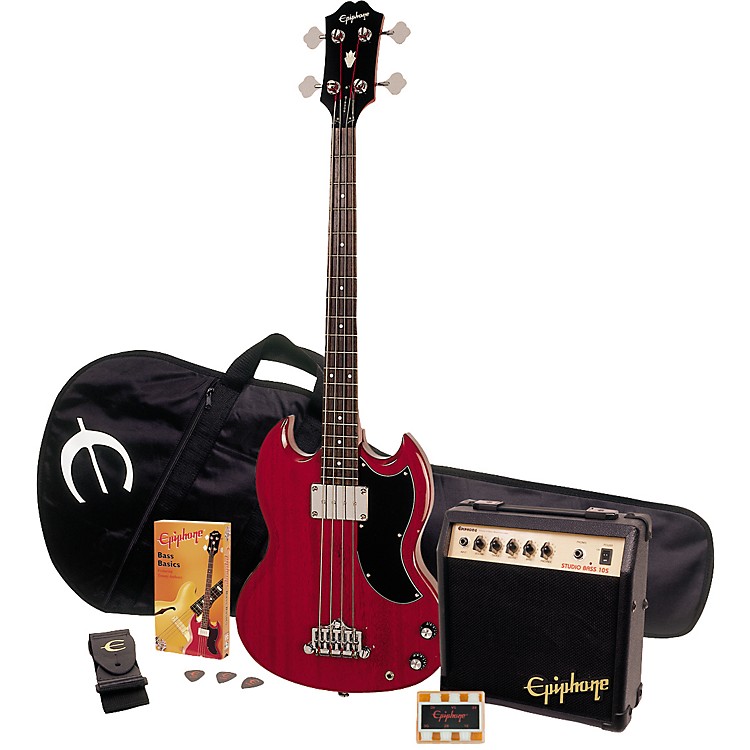 Epiphone Eb 0 Gig Rig Bass Player Pack Music123