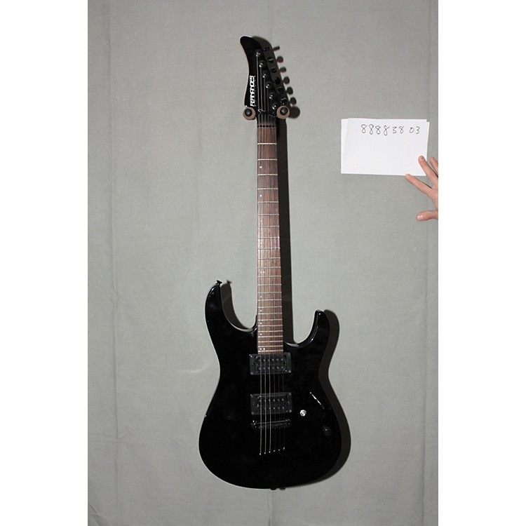 Used Fernandes Revolver Pro Electric Guitar Black | Music123