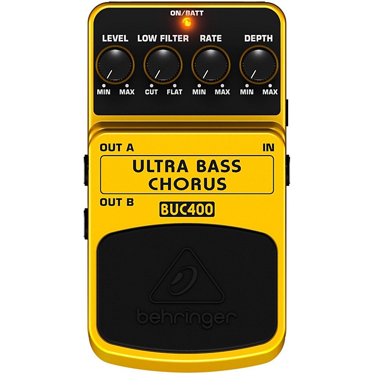 Behringer Ultimate Bass Chorus Effects Pedal | Music123 Behringer Ultimate Bass Chorus Effects Pedal | Music123